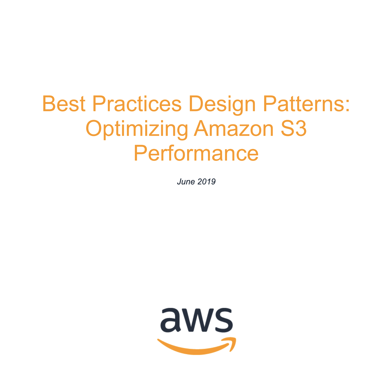 Whitepaper Best Practices Design Patterns Optimizing Performance Of Amazon S3